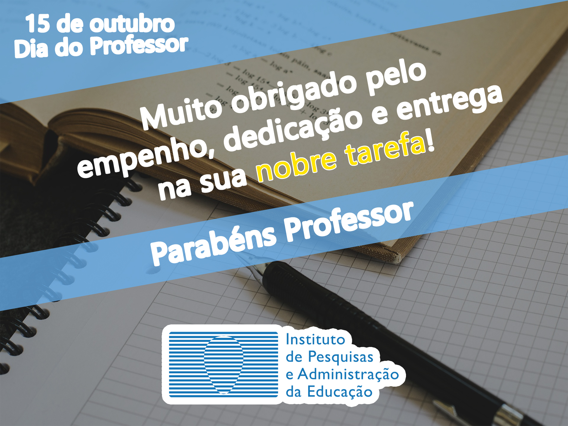 15 de outubro – dia do professor